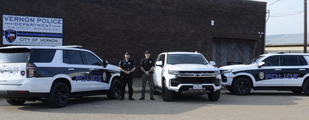 Vernon Police Department updating image – The Vernon Daily Record